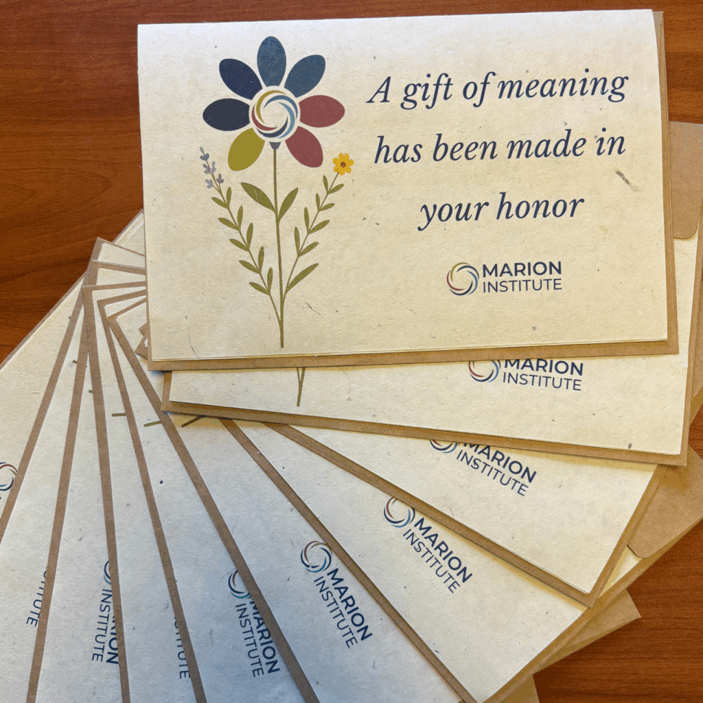 Give a Gift With Purpose - Marion Institute